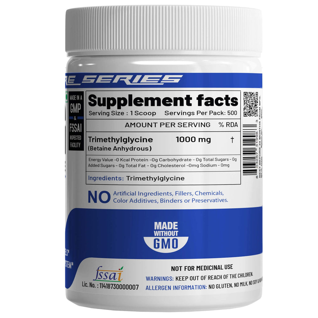 Trimethylglycine for improved athletic performance