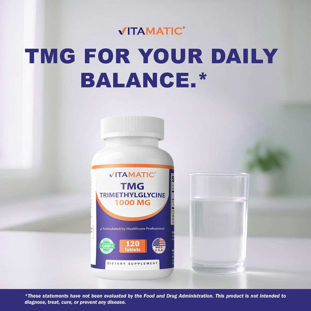 Trimethylglycine tablets for wellness