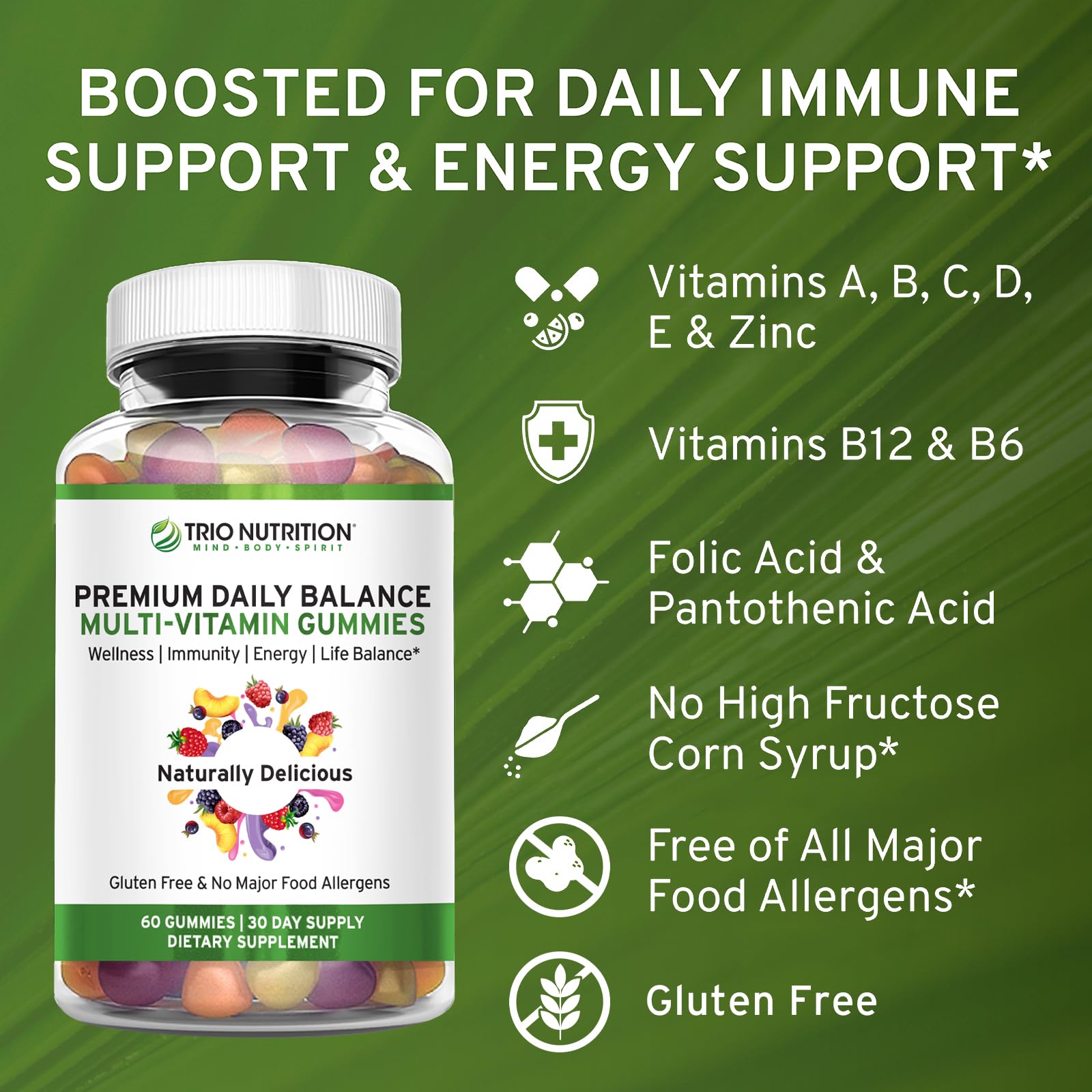 TRIO NUTRITION elderberry vitamin blend