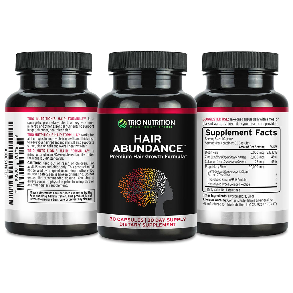 TRIO NUTRITION hair vitality support