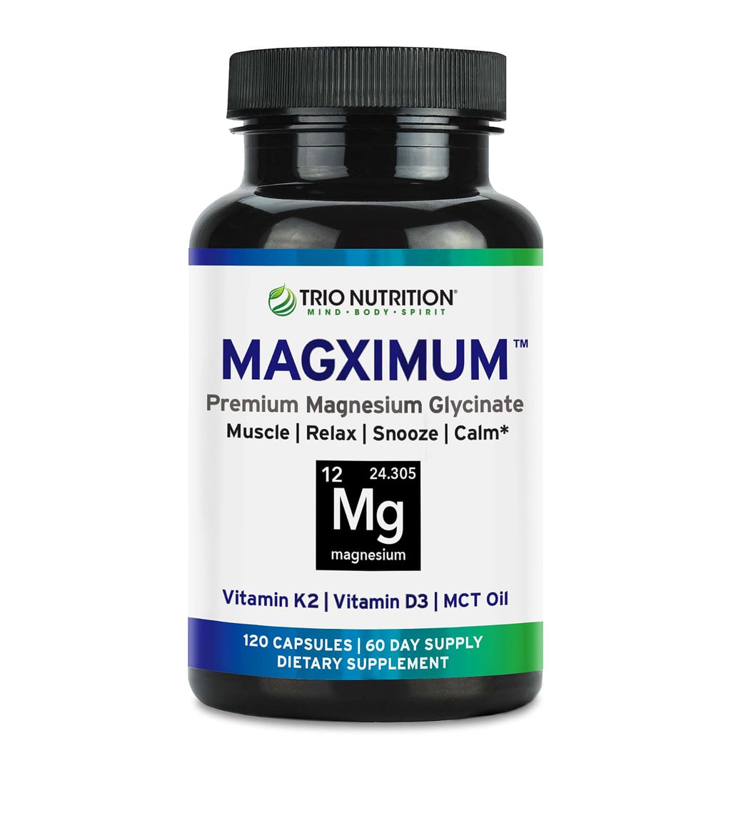 Trio Nutrition magnesium glycinate capsules