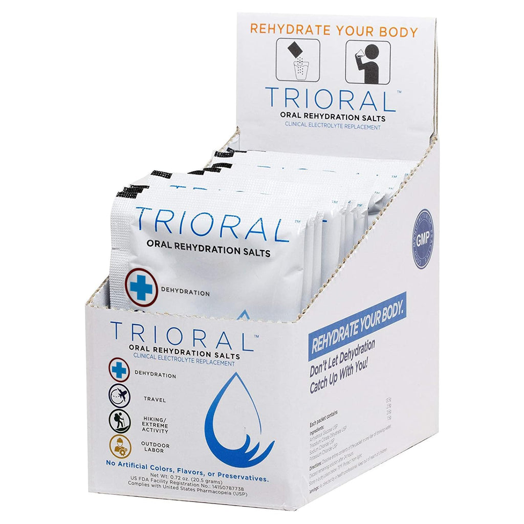 TRIORAL electrolyte powder for hydration