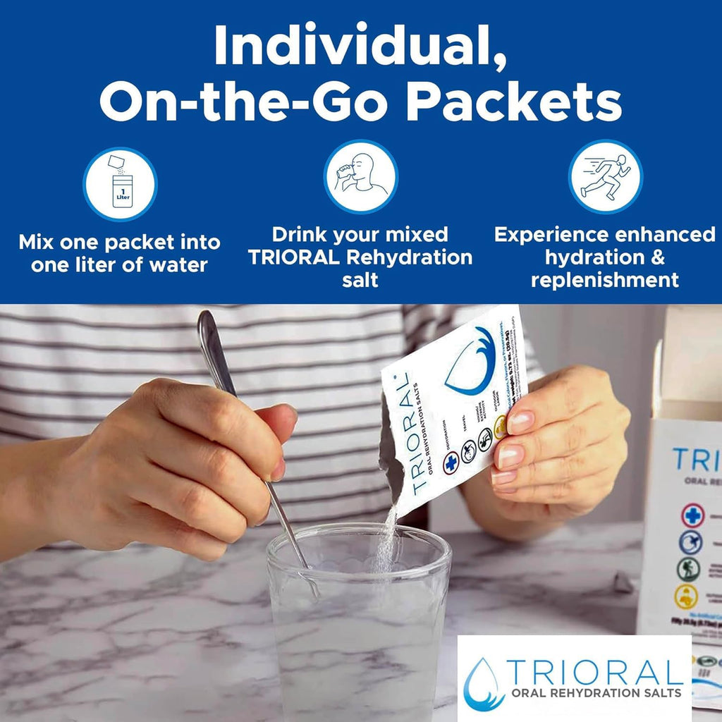 TRIORAL electrolyte tablets for athletes