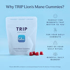 TRIP lion's mane raspberry flavour