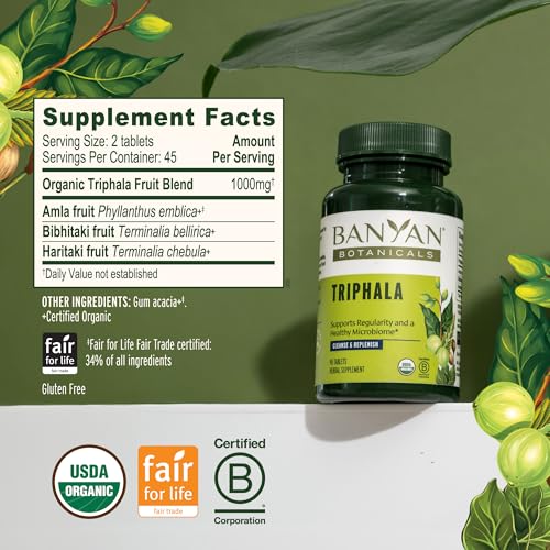 Triphala 500 mg for detox support