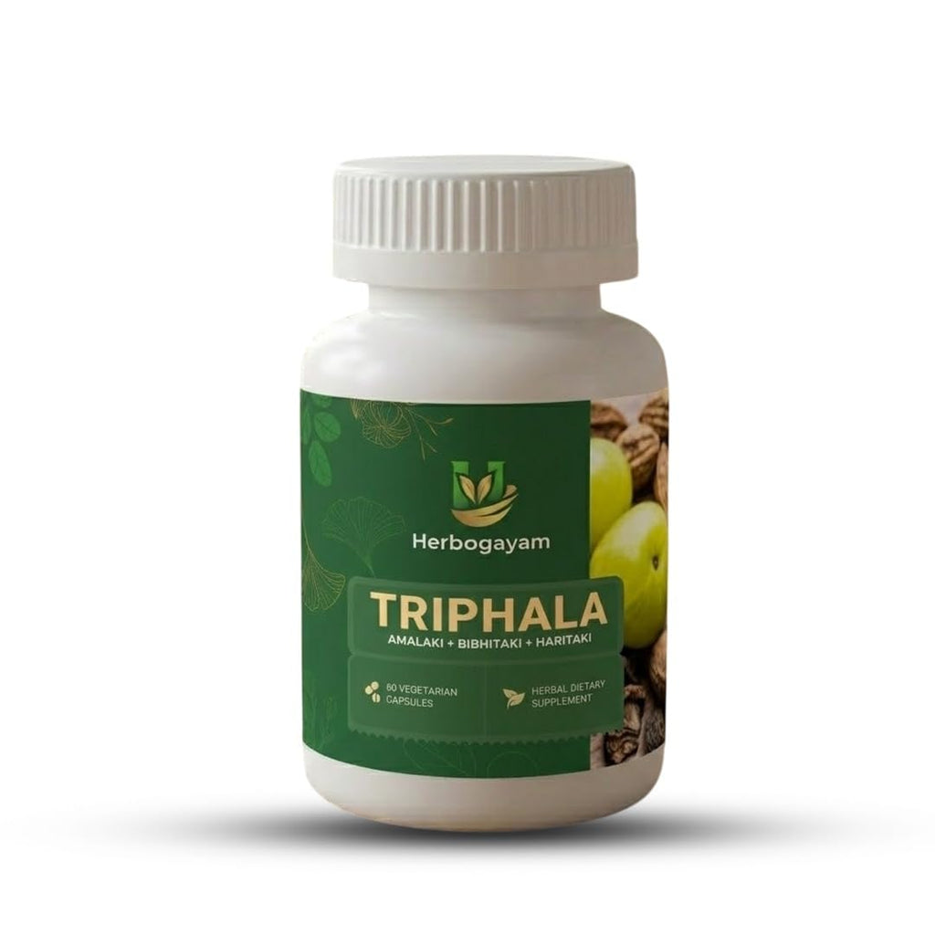 Triphala 500 mg vegetarian capsules