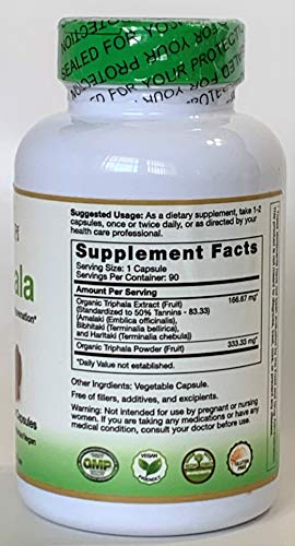 triphala benefits for gut health