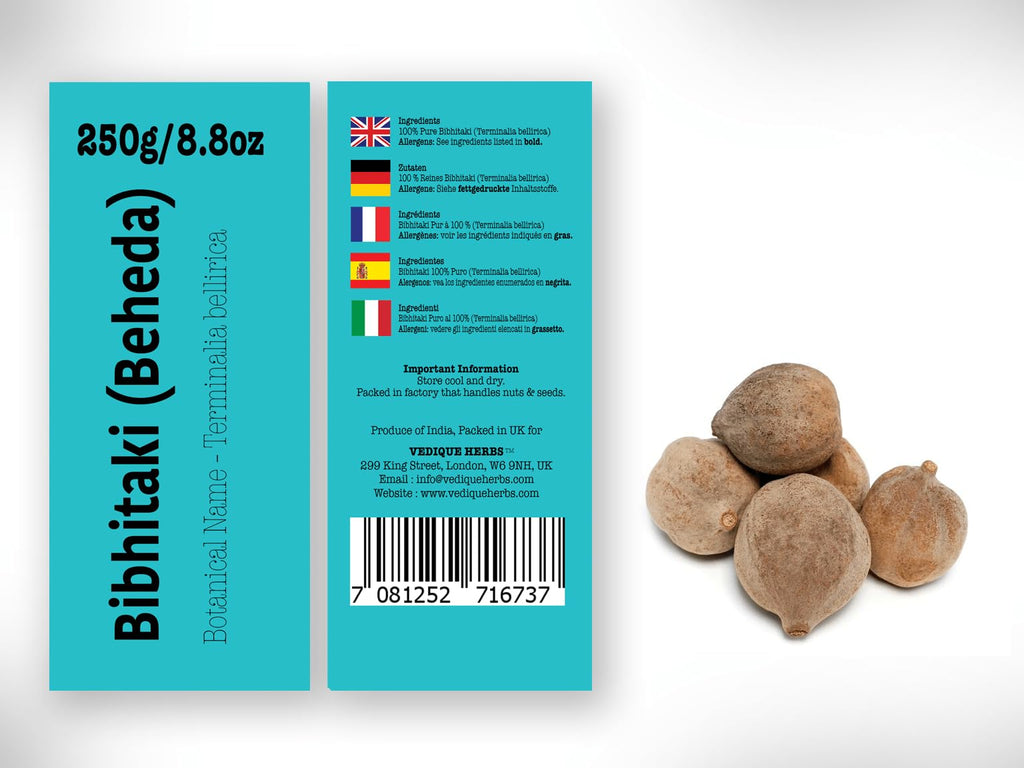 Triphala benefits with Bibhitaki