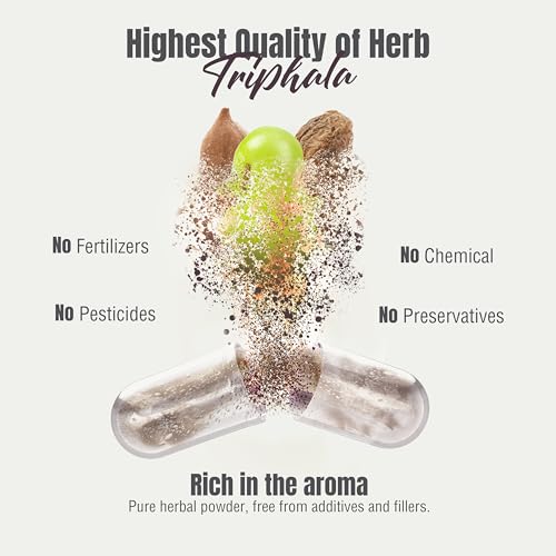 Triphala blend for overall wellness