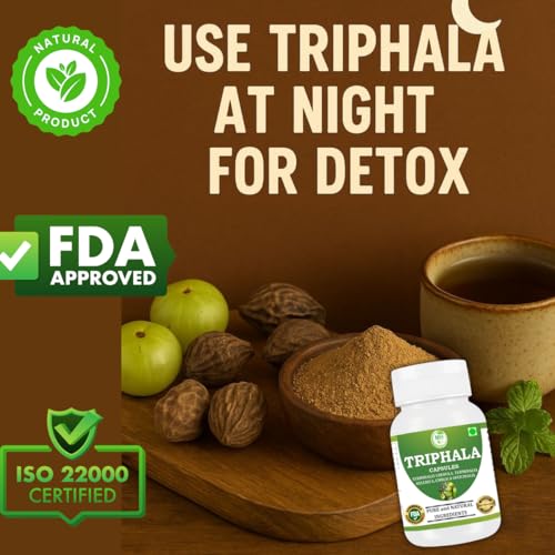 triphala capsules for balanced digestion