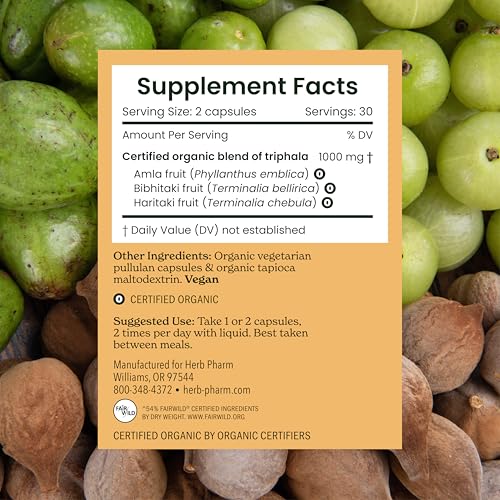 triphala capsules for balanced digestion