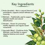 Triphala capsules for detoxification