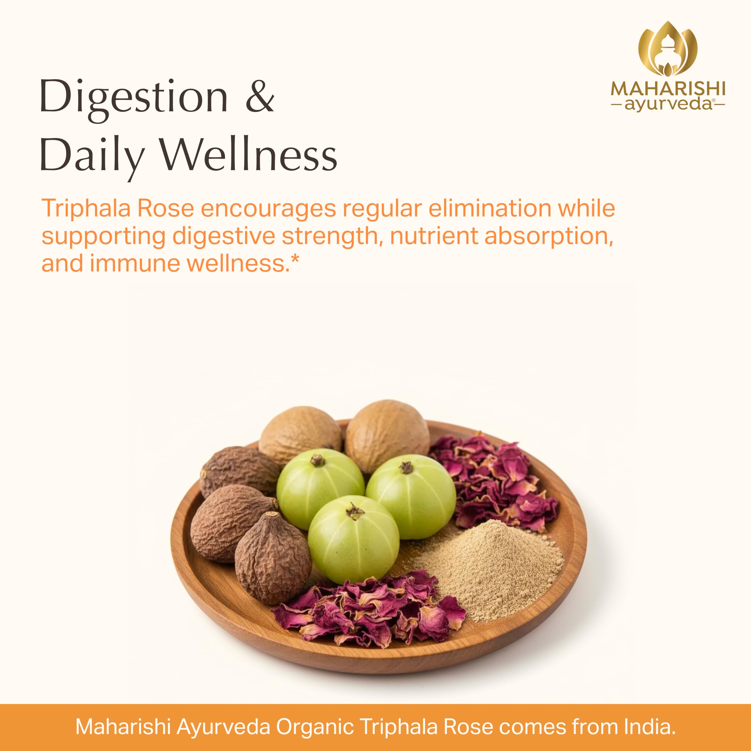 Triphala churna for holistic health