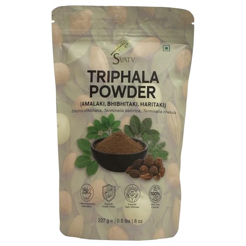 Triphala churna for holistic health