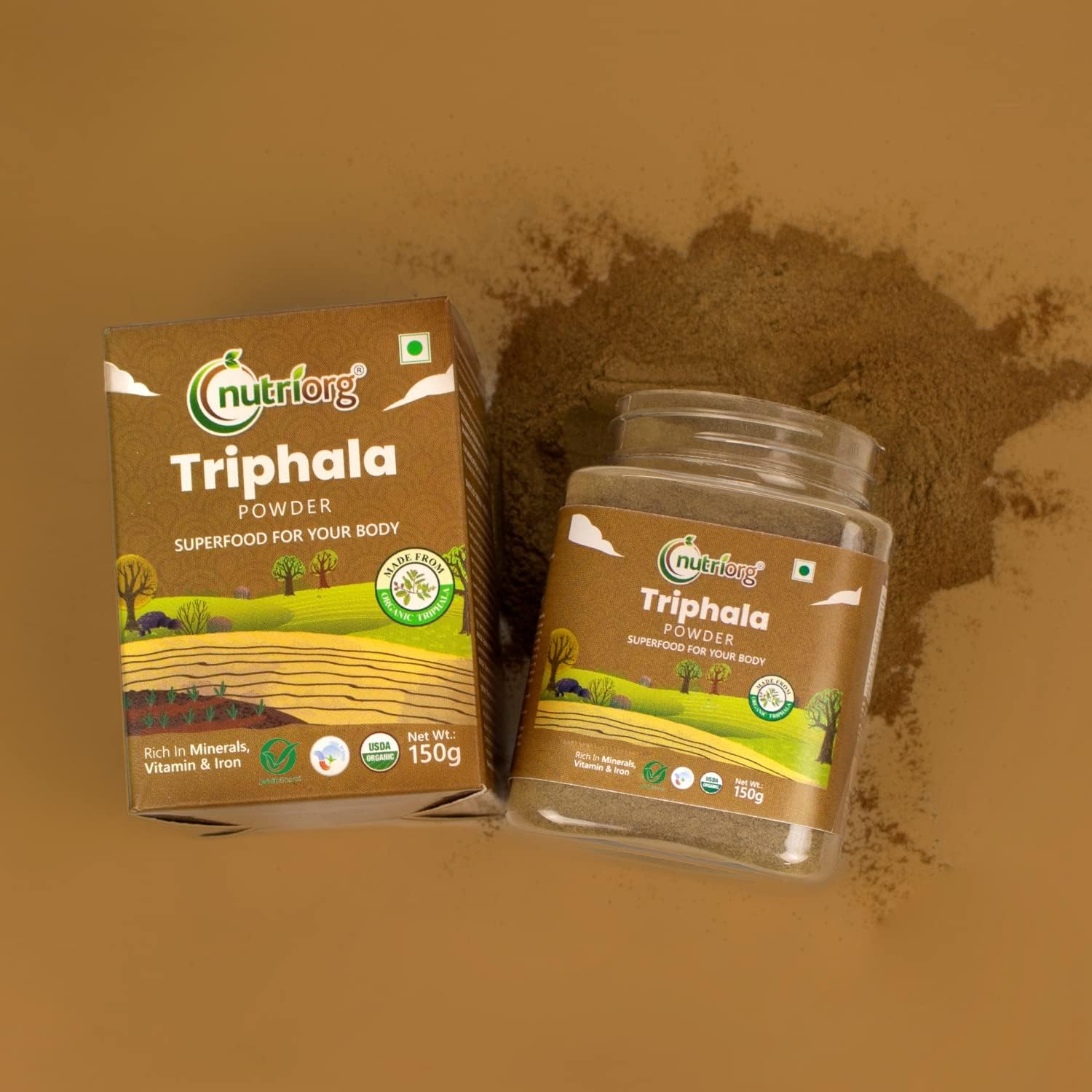 Triphala churna for overall wellness