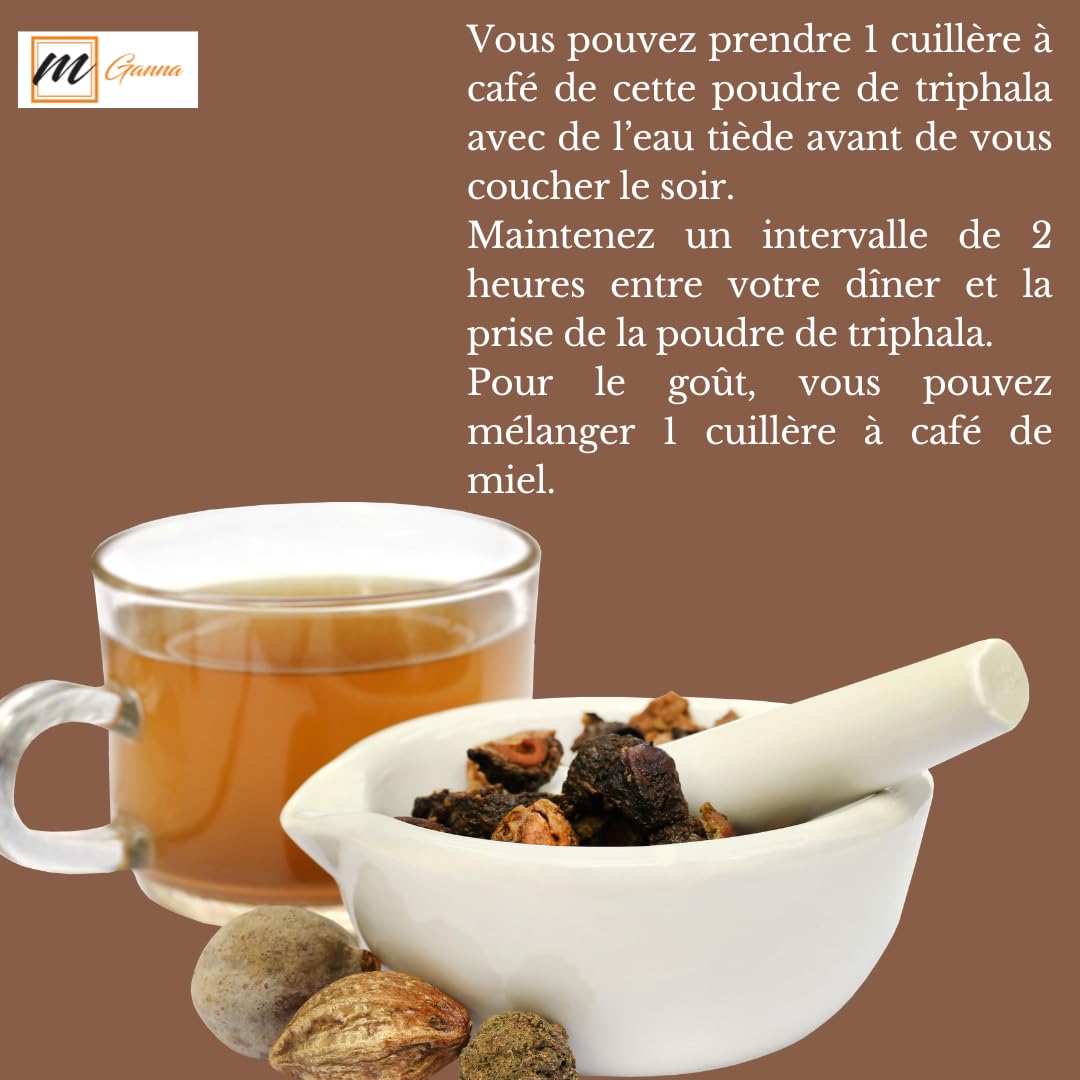 Triphala churna for overall wellness