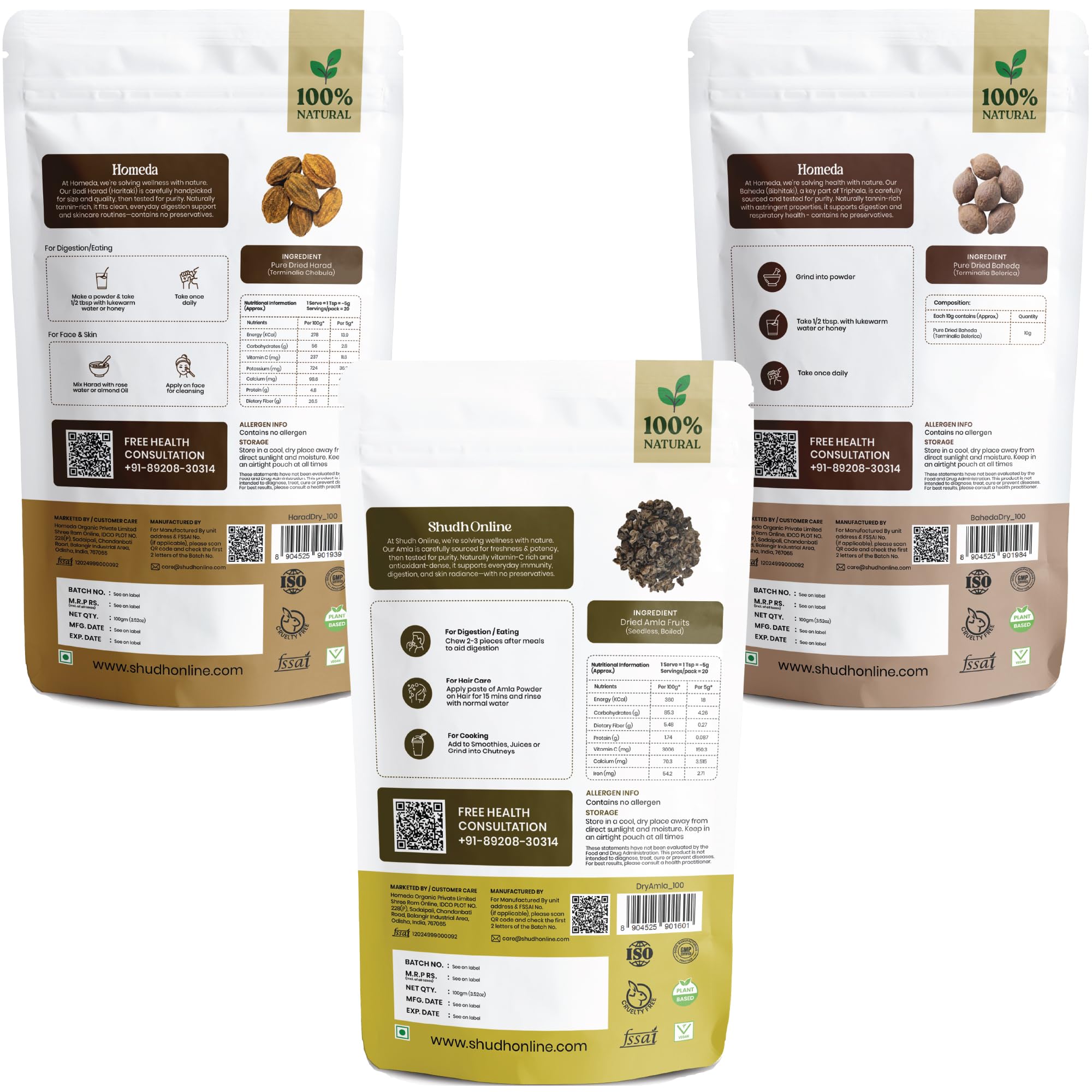 triphala combo for holistic health