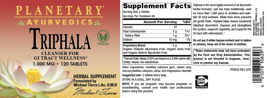 triphala for balanced gut health
