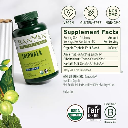 triphala for gut health support