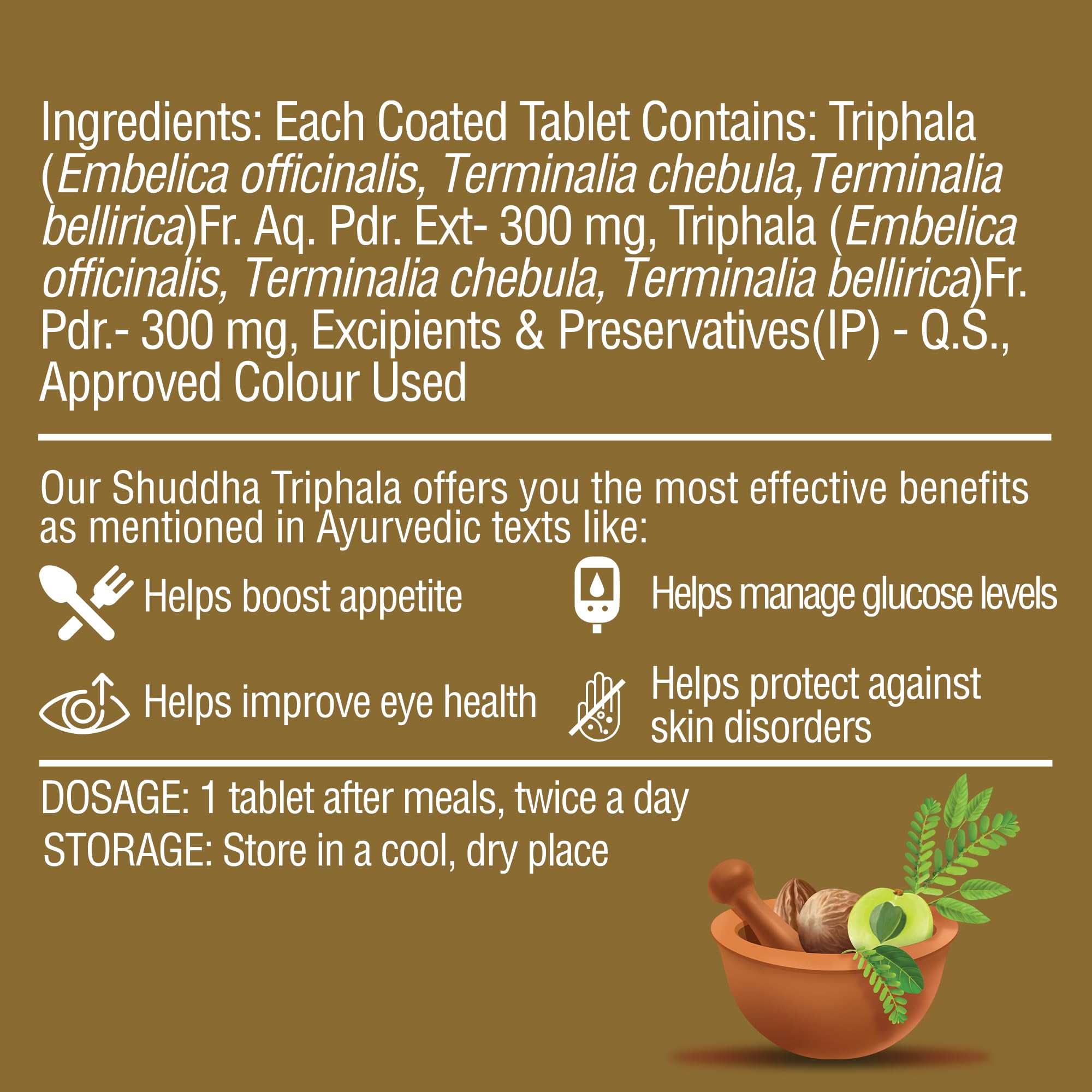 triphala for healthy digestion support
