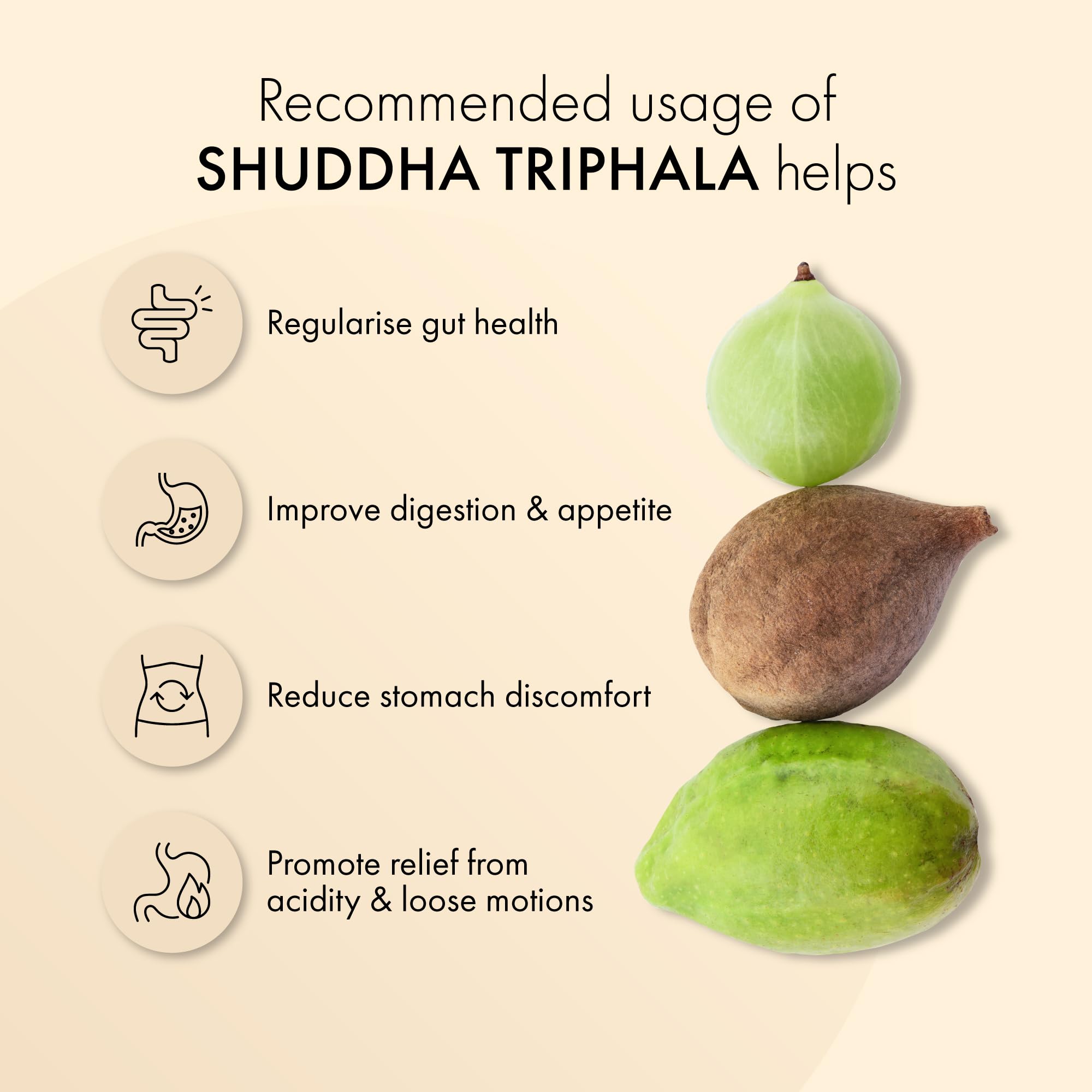 triphala for maintaining digestive balance