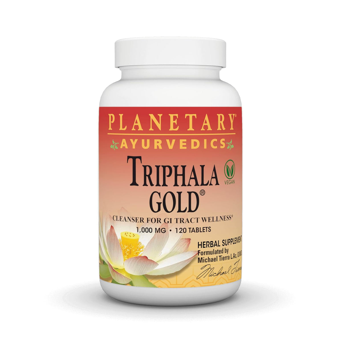 triphala gold herbal supplement tablets