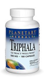 Triphala herbal supplement for digestion