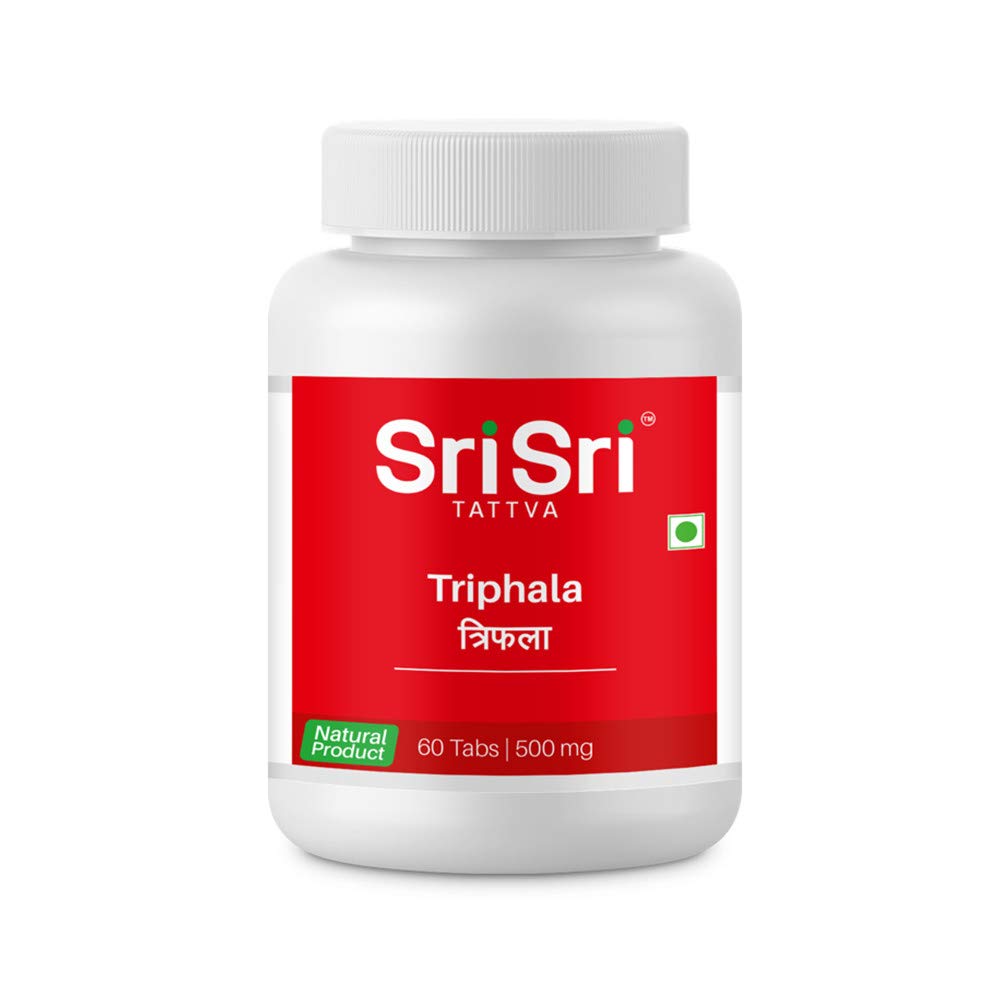 Triphala herbal supplement for digestion