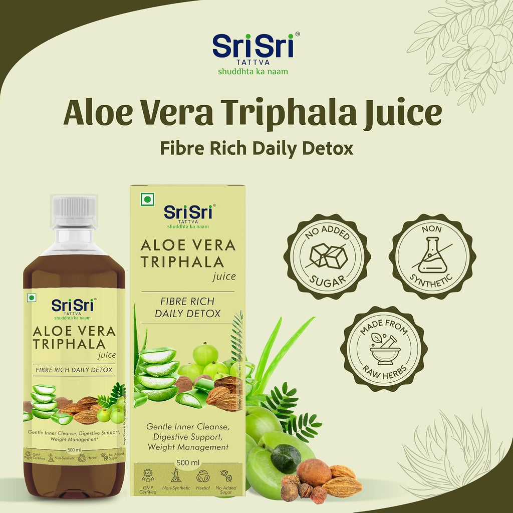 Triphala juice for digestive health