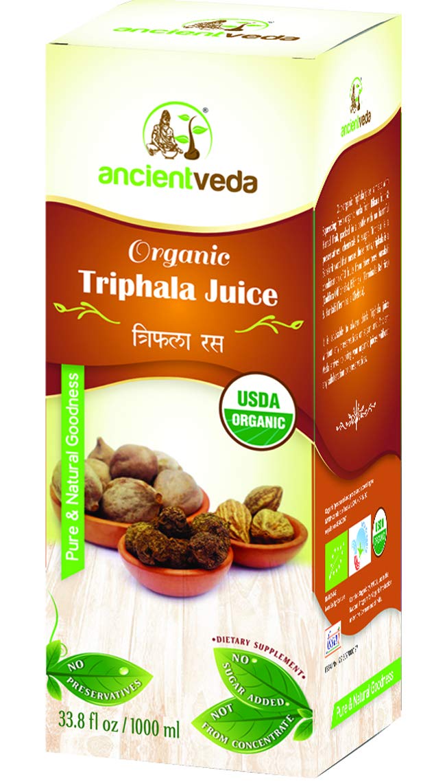 Triphala juice for digestive health