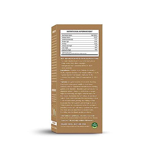 Triphala juice for healthy lifestyle