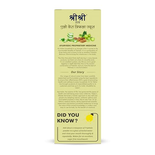 Triphala juice for rejuvenation