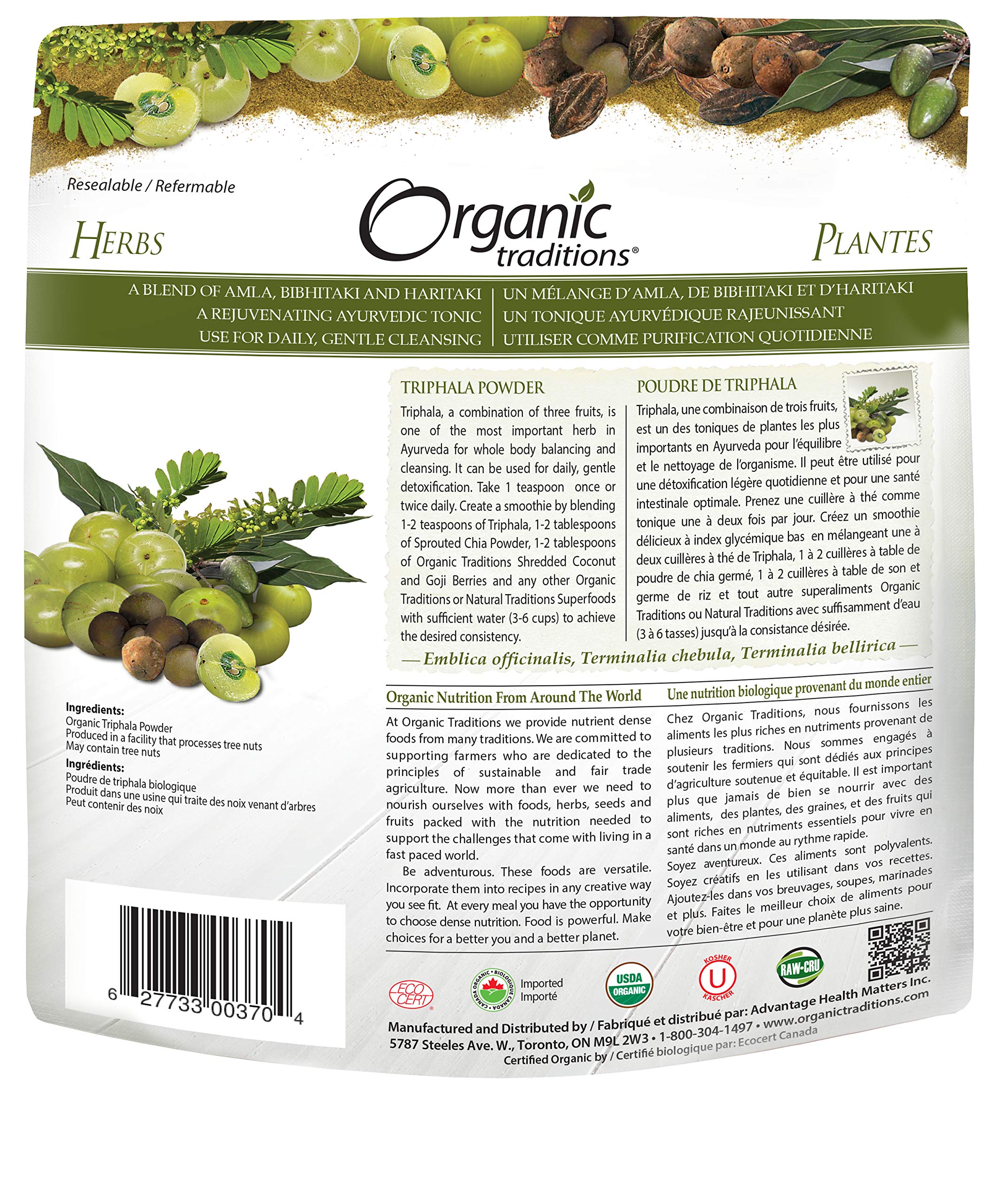 Triphala powder benefits for health
