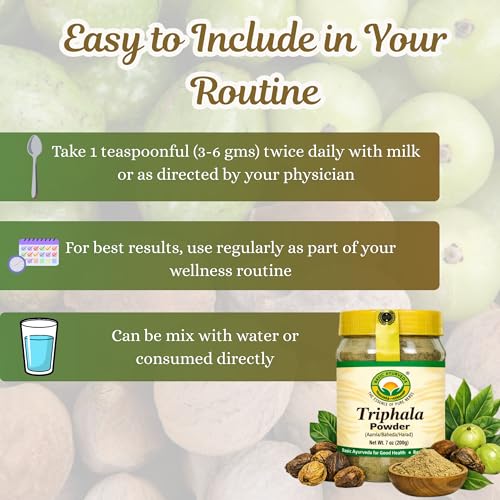 triphala powder for balanced digestion