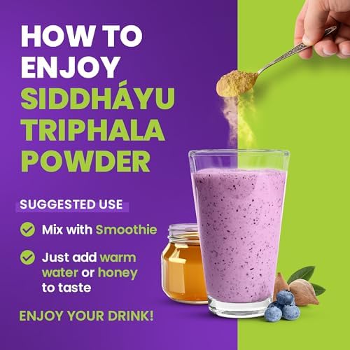 Triphala powder for daily detox