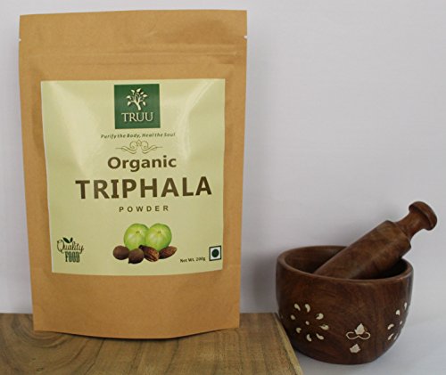 Triphala powder for detox and cleansing