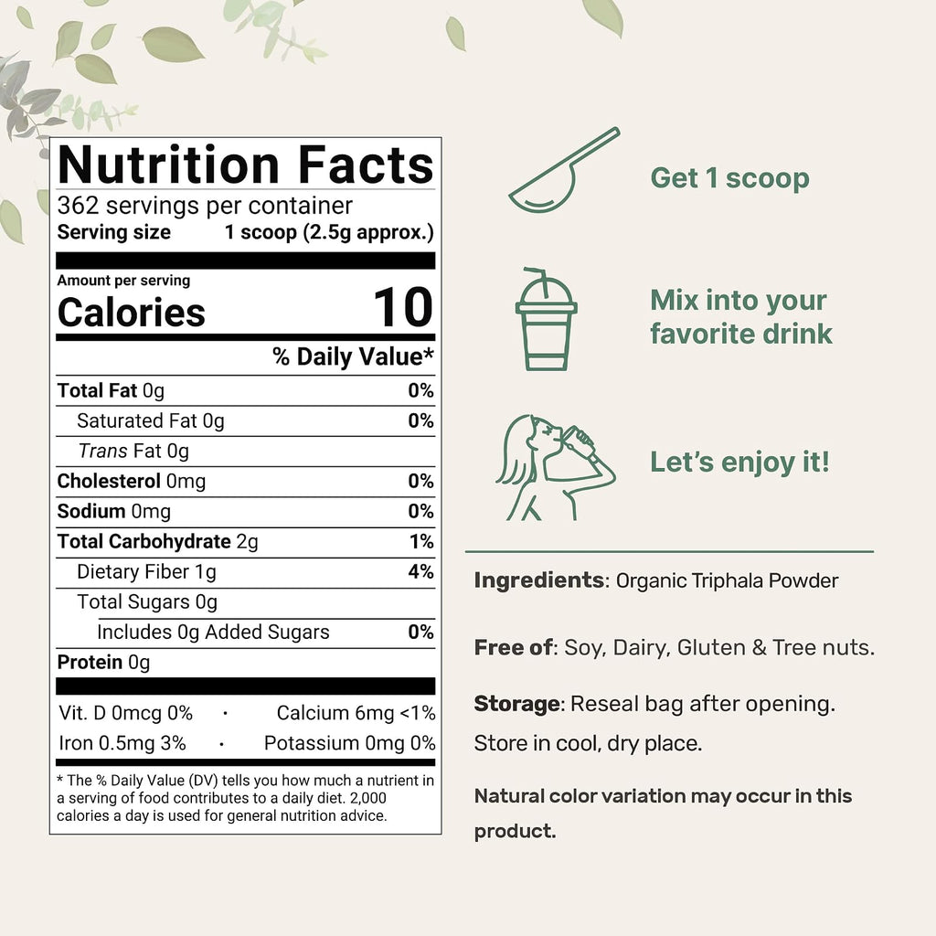 triphala powder for detoxification benefits
