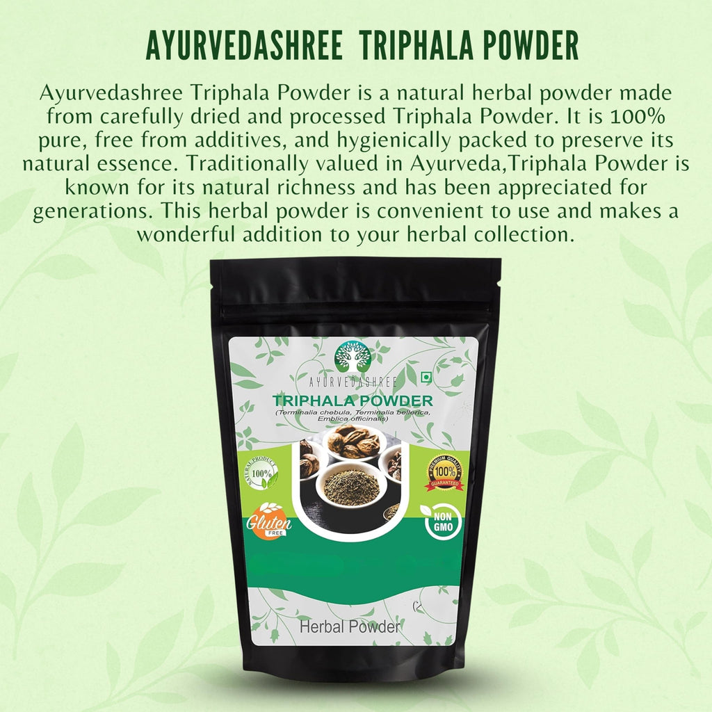 triphala powder for detoxification support