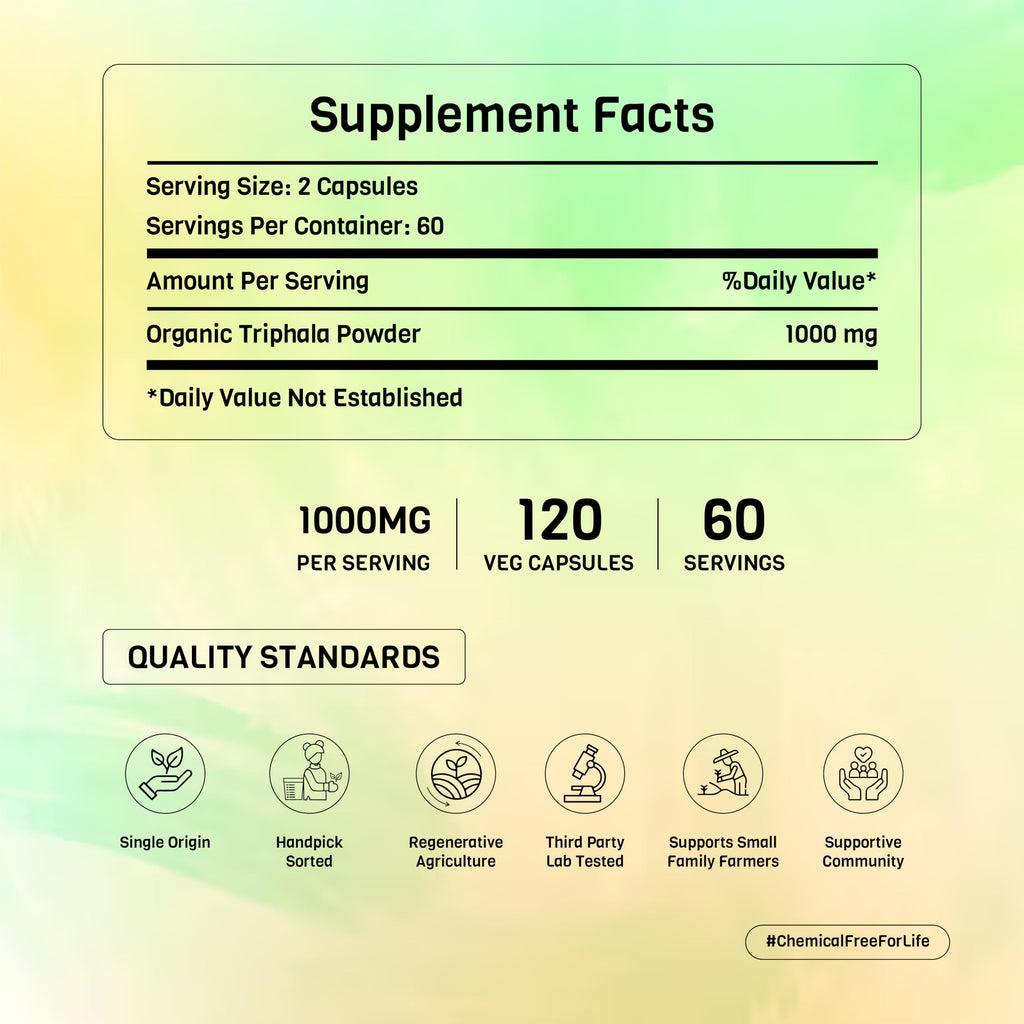 triphala powder for detoxification