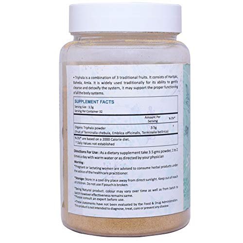 triphala powder for digestive support