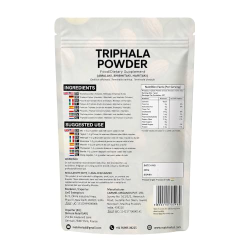 triphala powder for everyday use