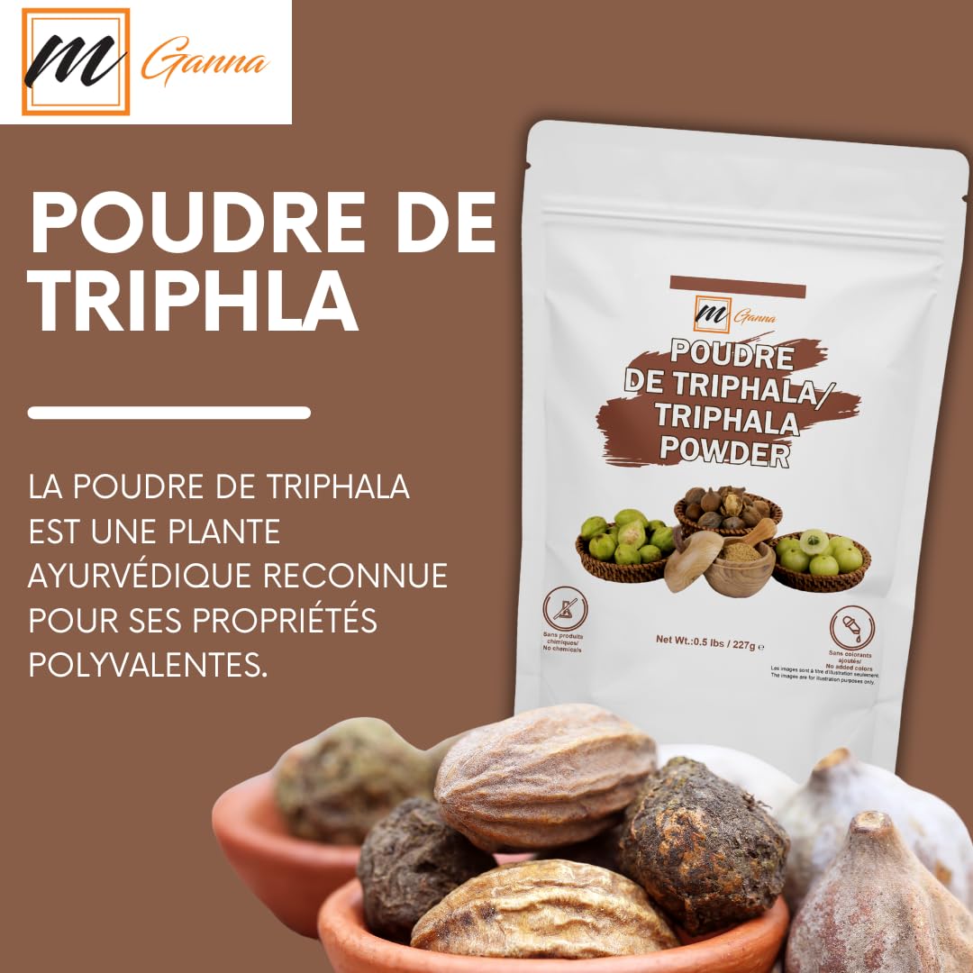 Triphala powder for glowing skin