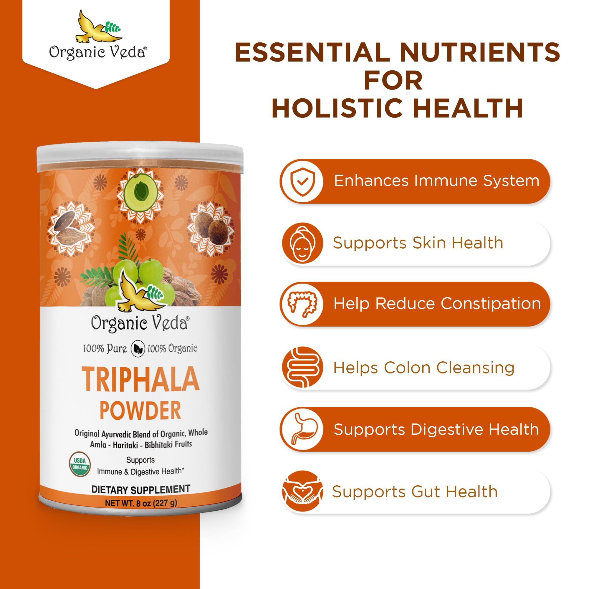 triphala powder for healthy digestion