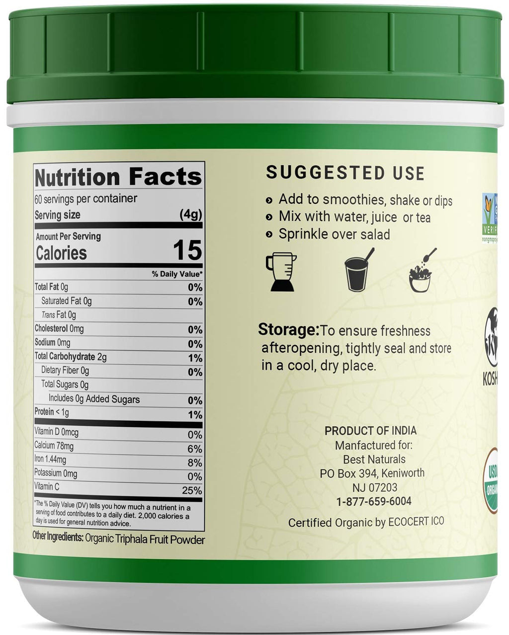 triphala powder for immune support