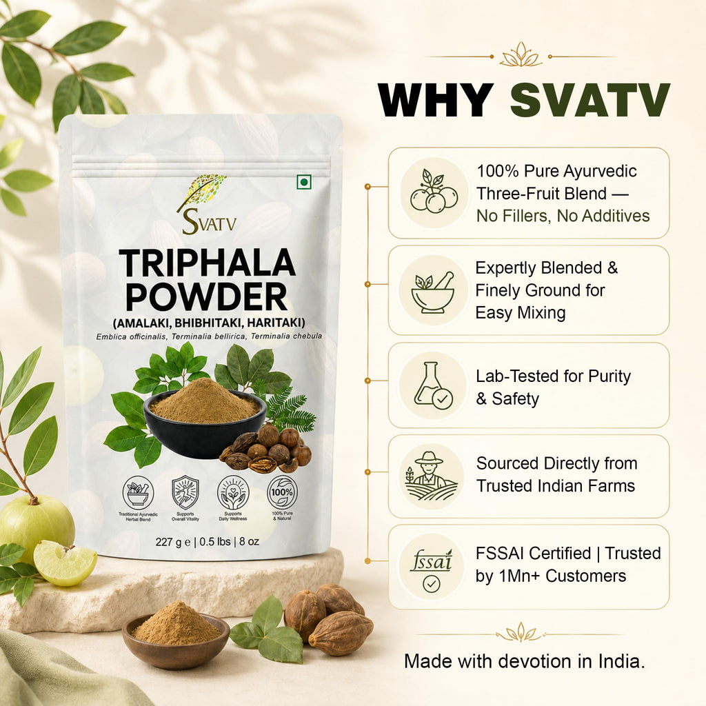 triphala powder for improved digestion
