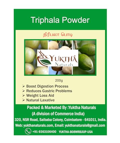 triphala powder usage for detox