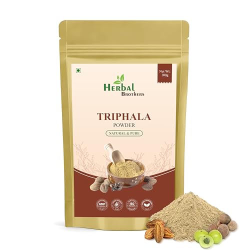 Triphala powder with essential nutrients