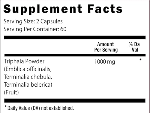 triphala supplement for overall health
