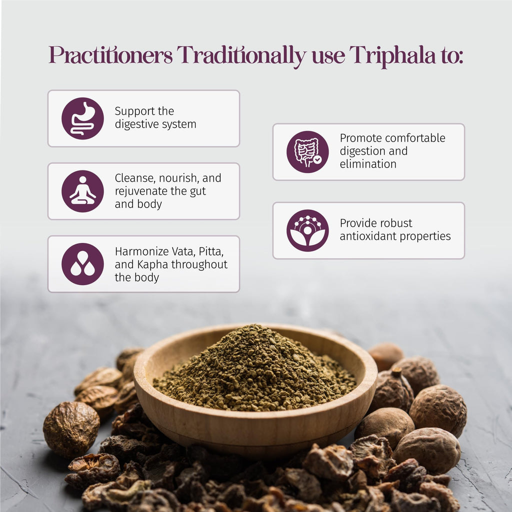 Triphala tablets for convenience