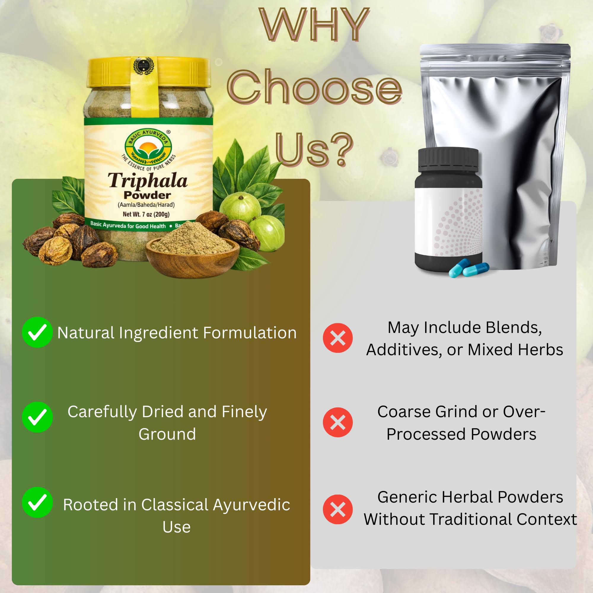 triphala tablets for convenient use